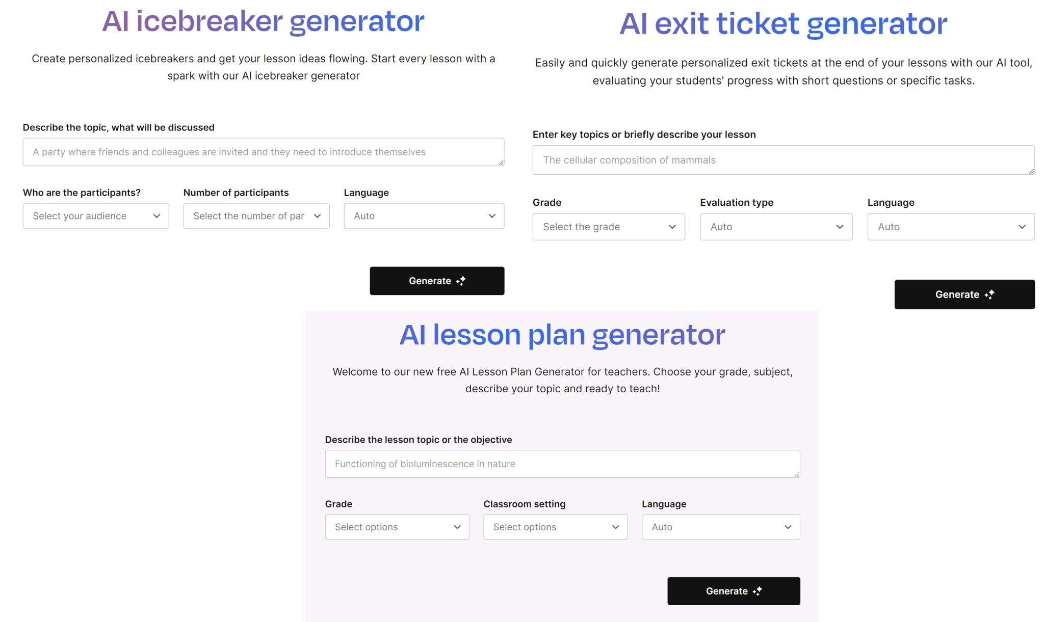 SlidesGo - The Essential Guide AI Presentation Maker » GIFluent