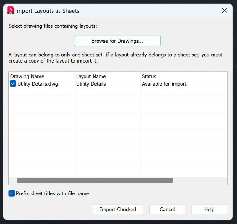 13 FAQs On AutoCAD Sheet Set Manager » GIFluent
