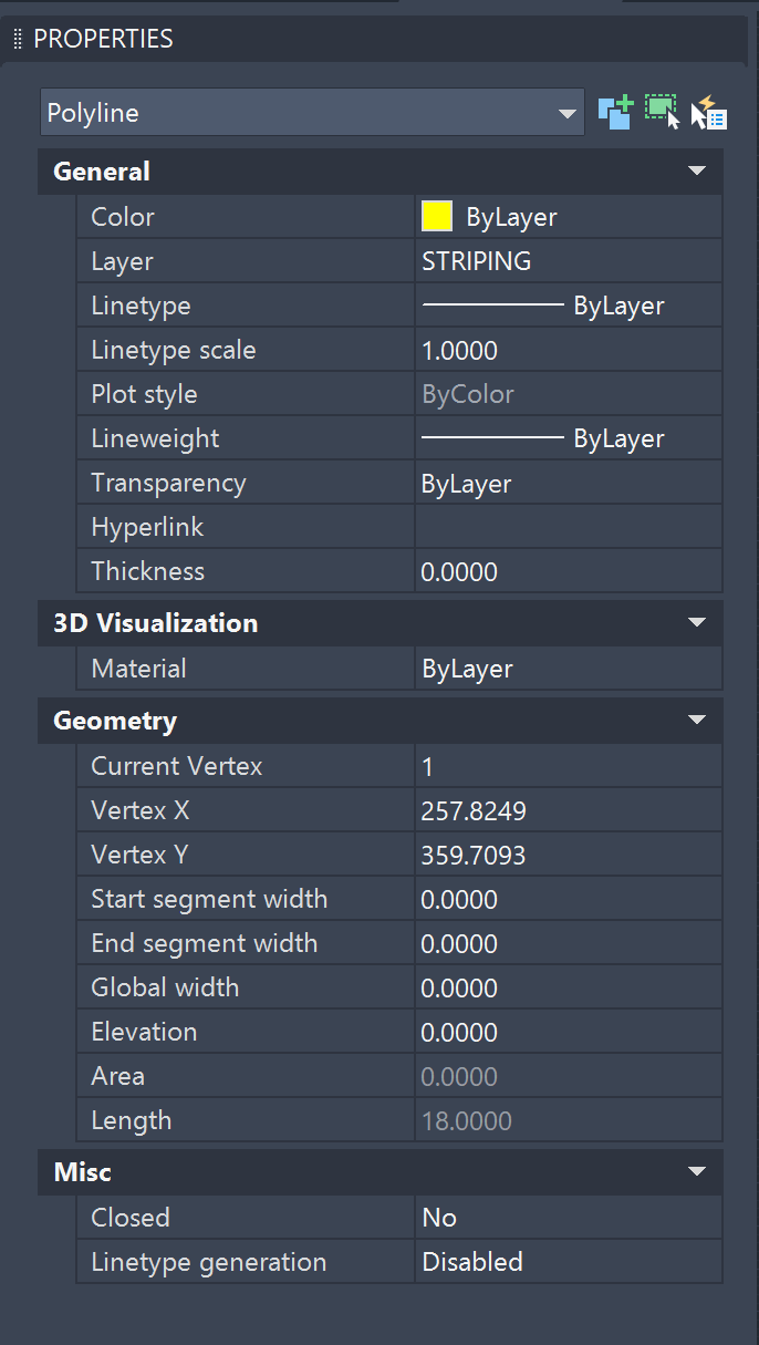 AutoCAD Properties Palette Simplified » GIFluent